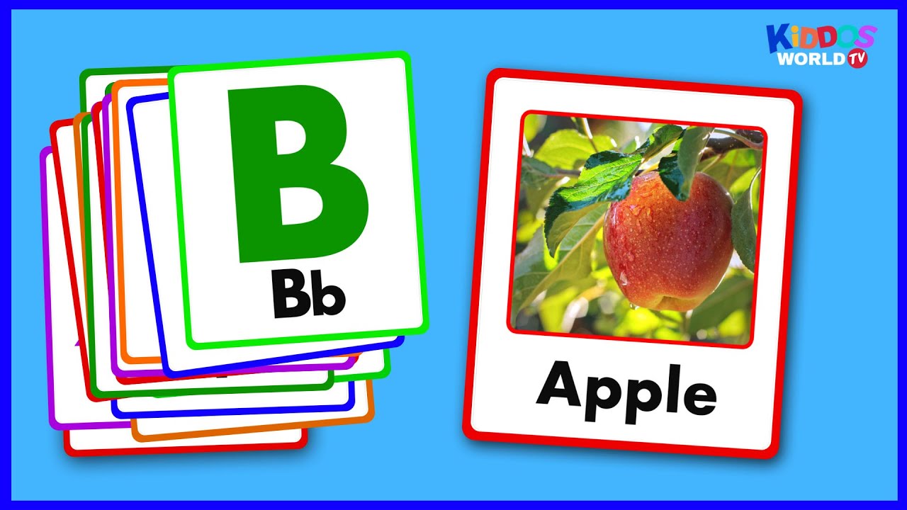 Virtual Alphabet Cards For Educational Preschool Learning Youtube