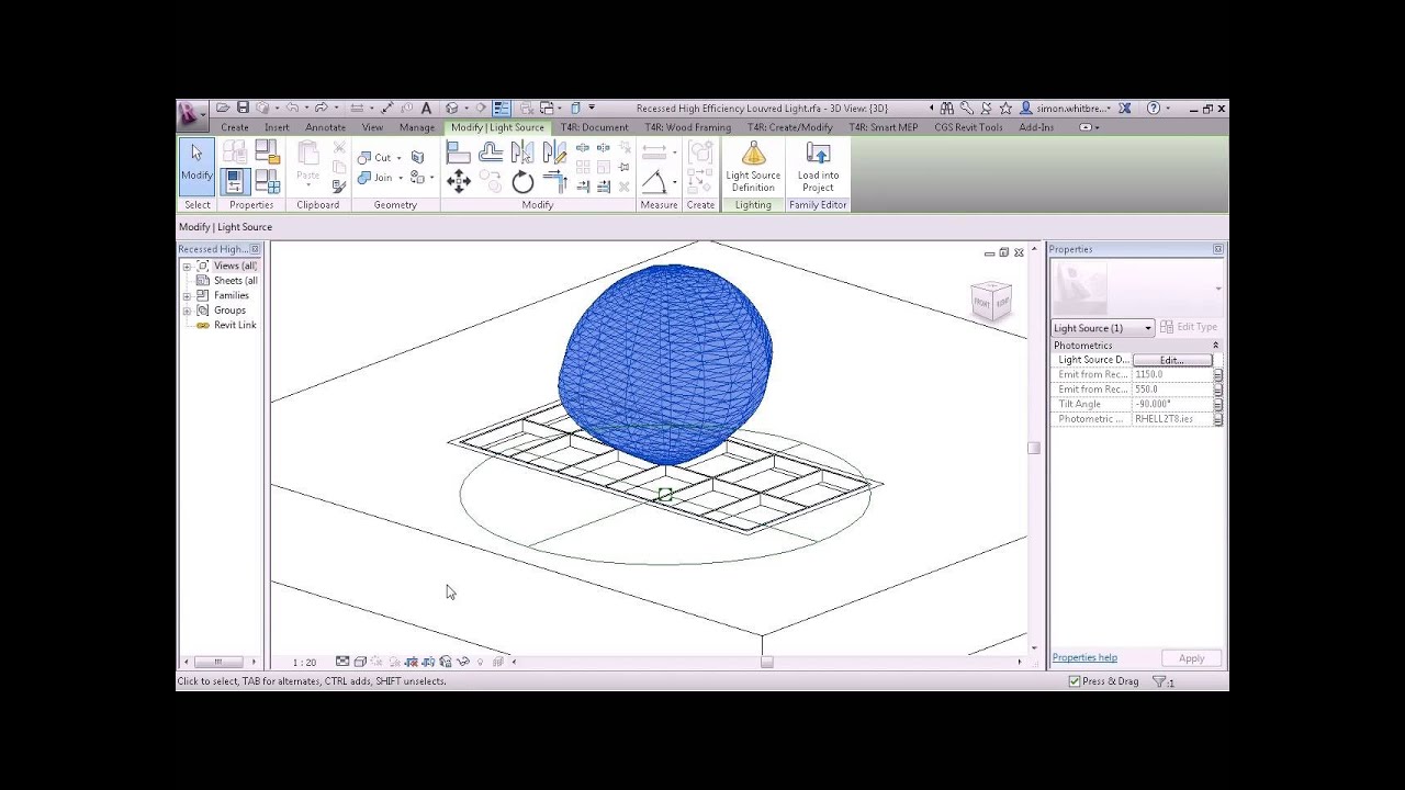 Revit Lighting Fixtures Tutorial Shelly Lighting