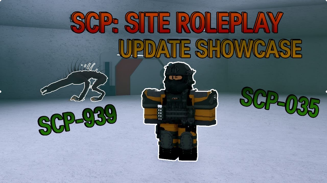 Scp Site Roleplay New Update Showcase Roblox Youtube