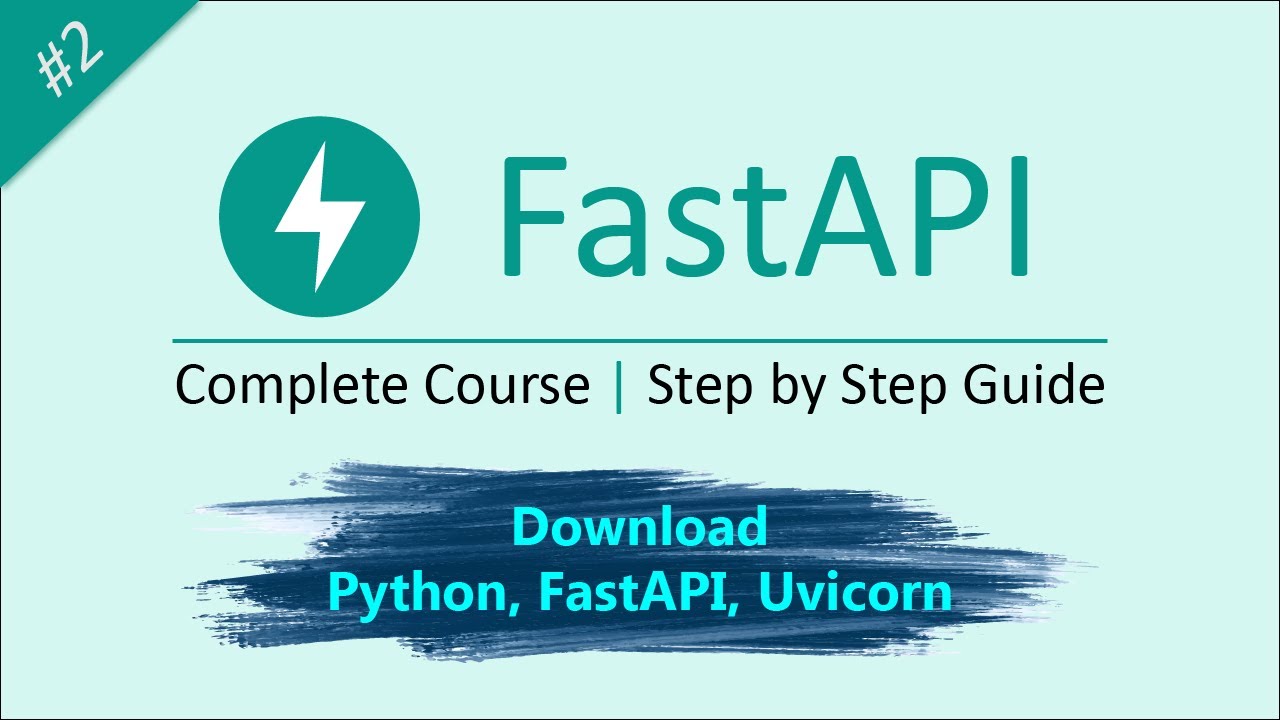 How To Install Python Set Path And Install Fastapi Uvicorn Step
