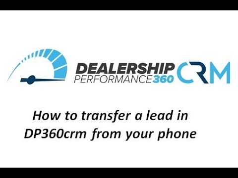 How To Transfer Dp360 Leads From Phone Youtube