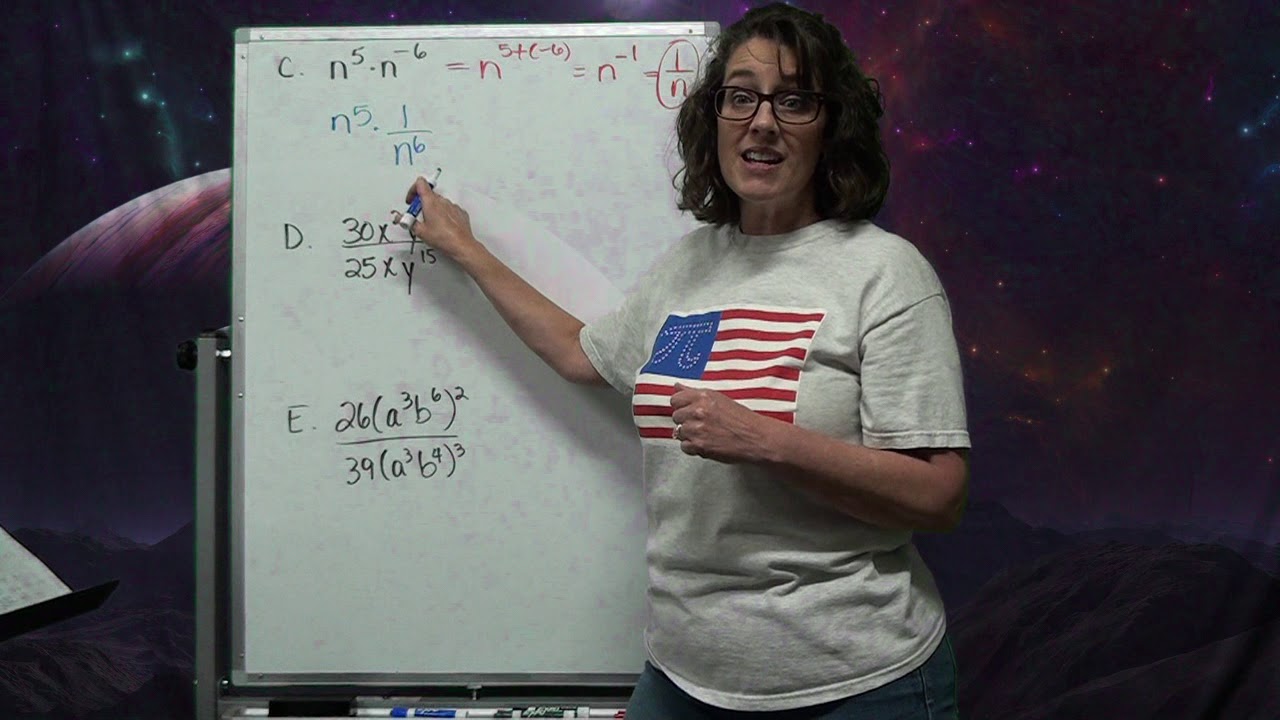 Negative Exponents Youtube