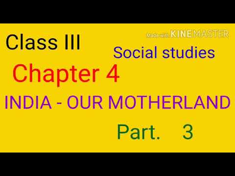 Social Studies For Class 3 Chapter 4 Part 3 Youtube