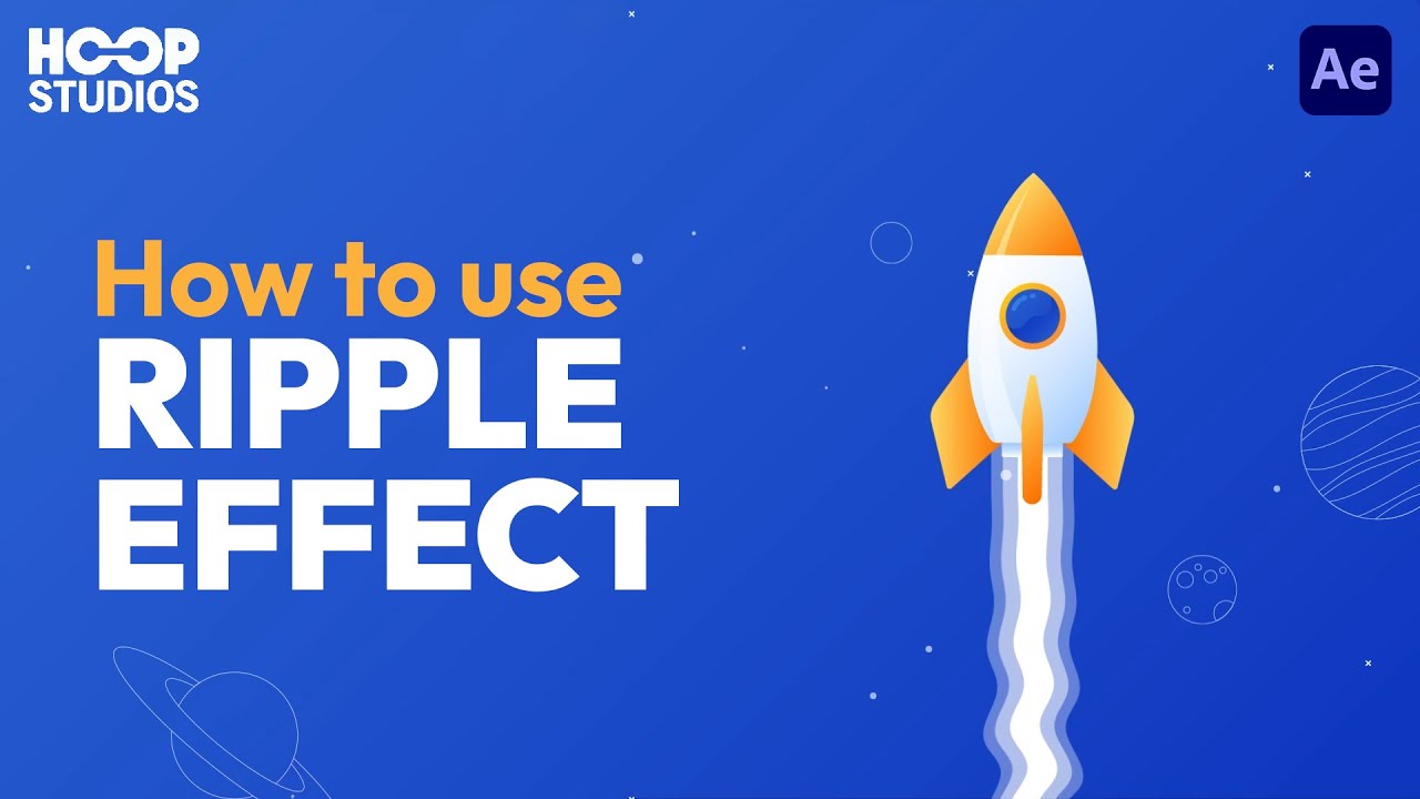 Ripple Effect After Effects Tutorial Youtube