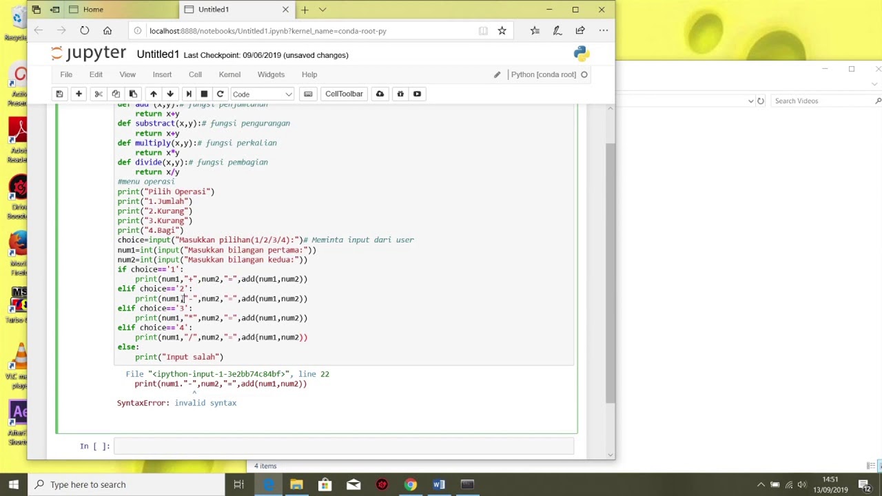 Input Output Pada Python Youtube