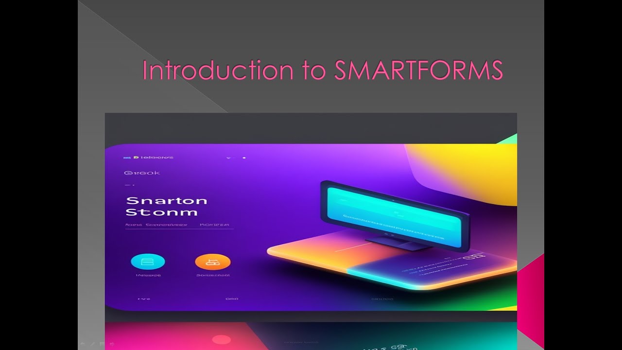 Sap Abap Smartforms Introduction Youtube