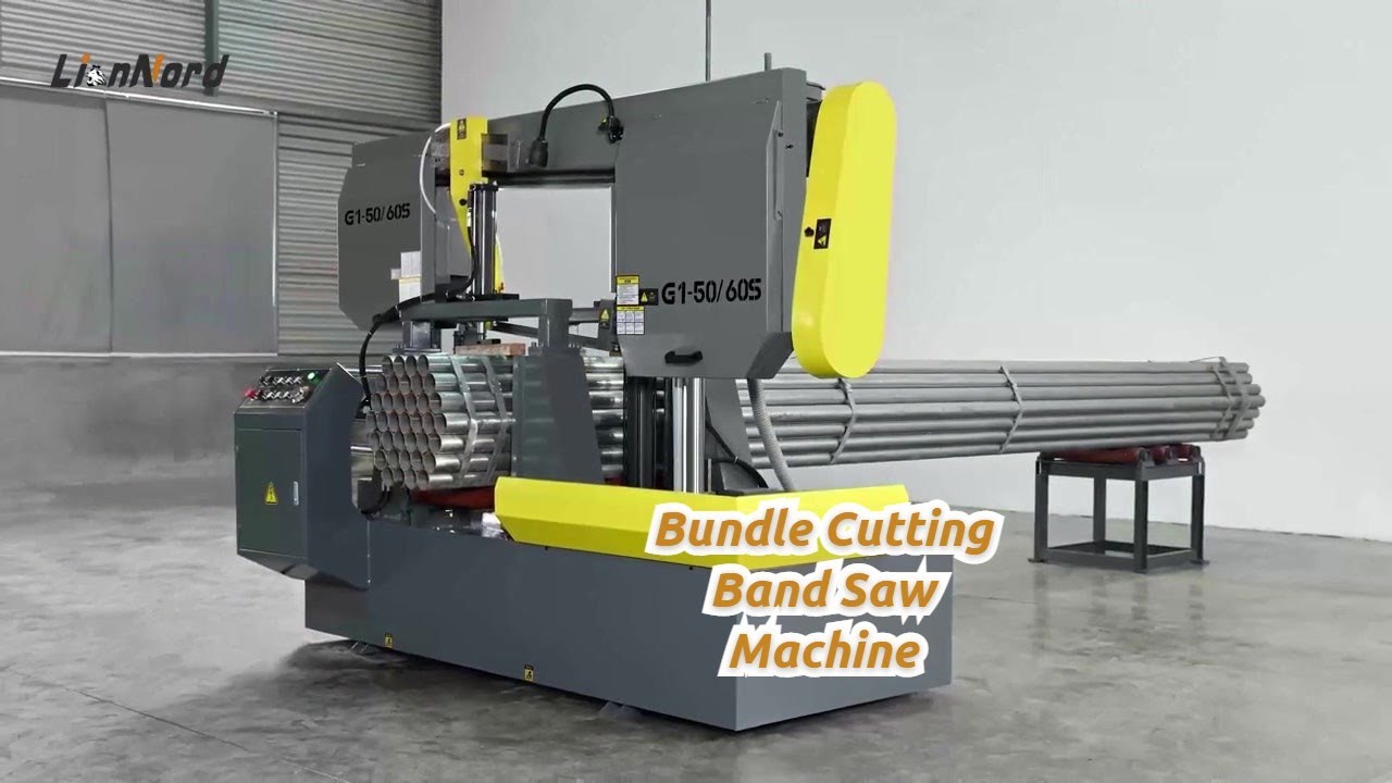 Professional China Bundle Cutting Metal Band Saw Bandsawmachine Youtube