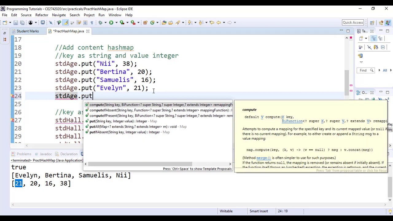 Programming With Java Hashmaps Part Iii Youtube