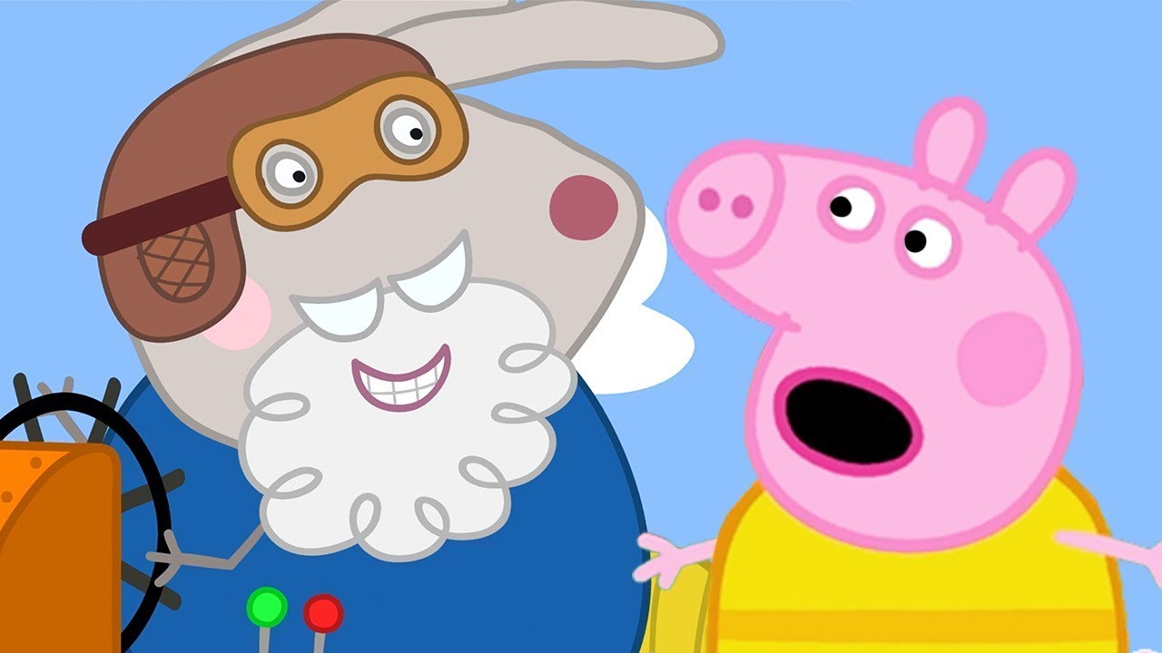 Peppa Pig Full Episodes Grampy Rabbit S Hovercraft Cartoons For