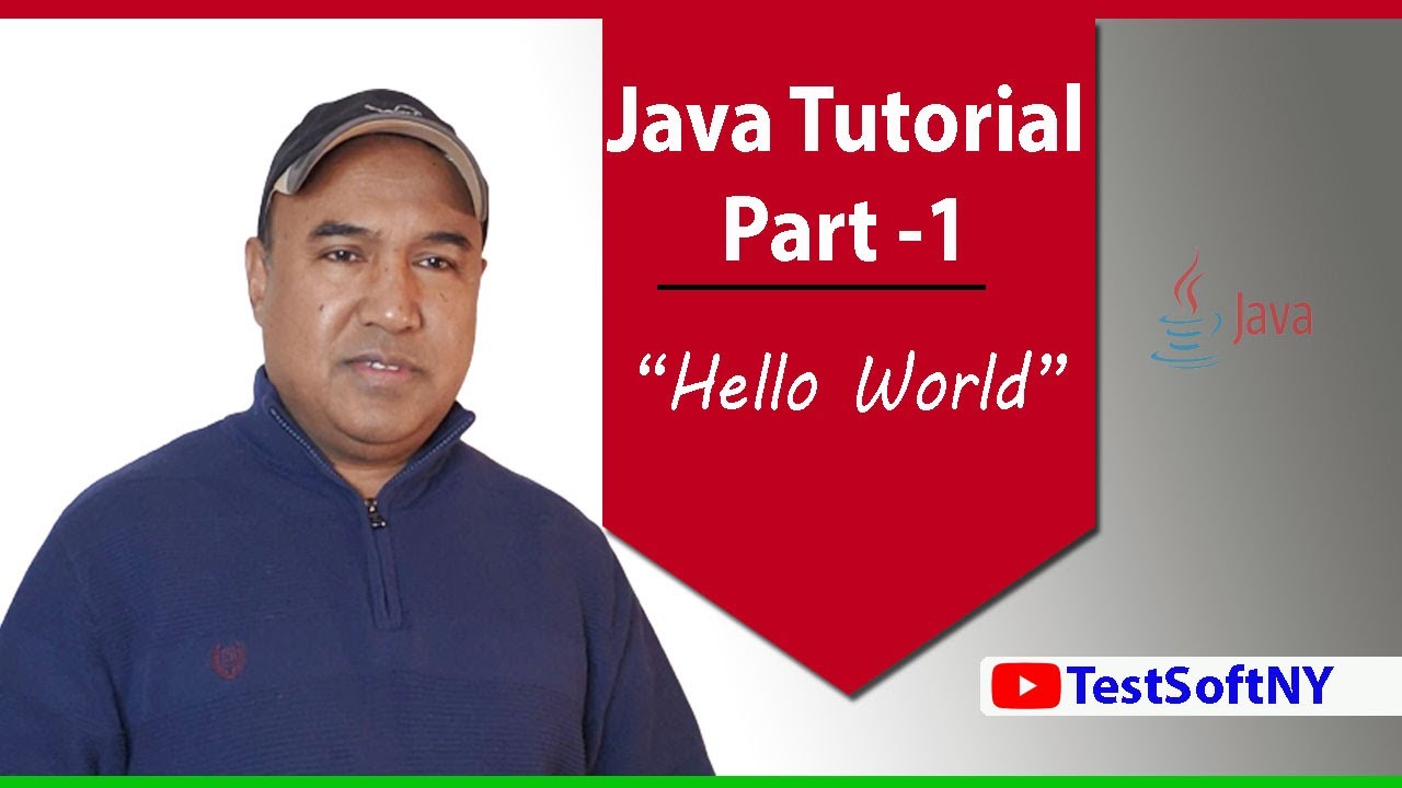 Java Tutorial Part 1 First Program Hello World Youtube