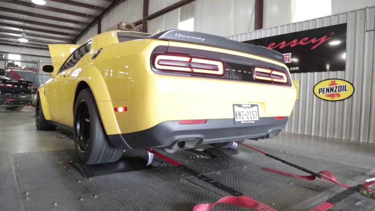 880 Rear Wheel Hp Dodge Demon Chassis Dyno Testing Youtube