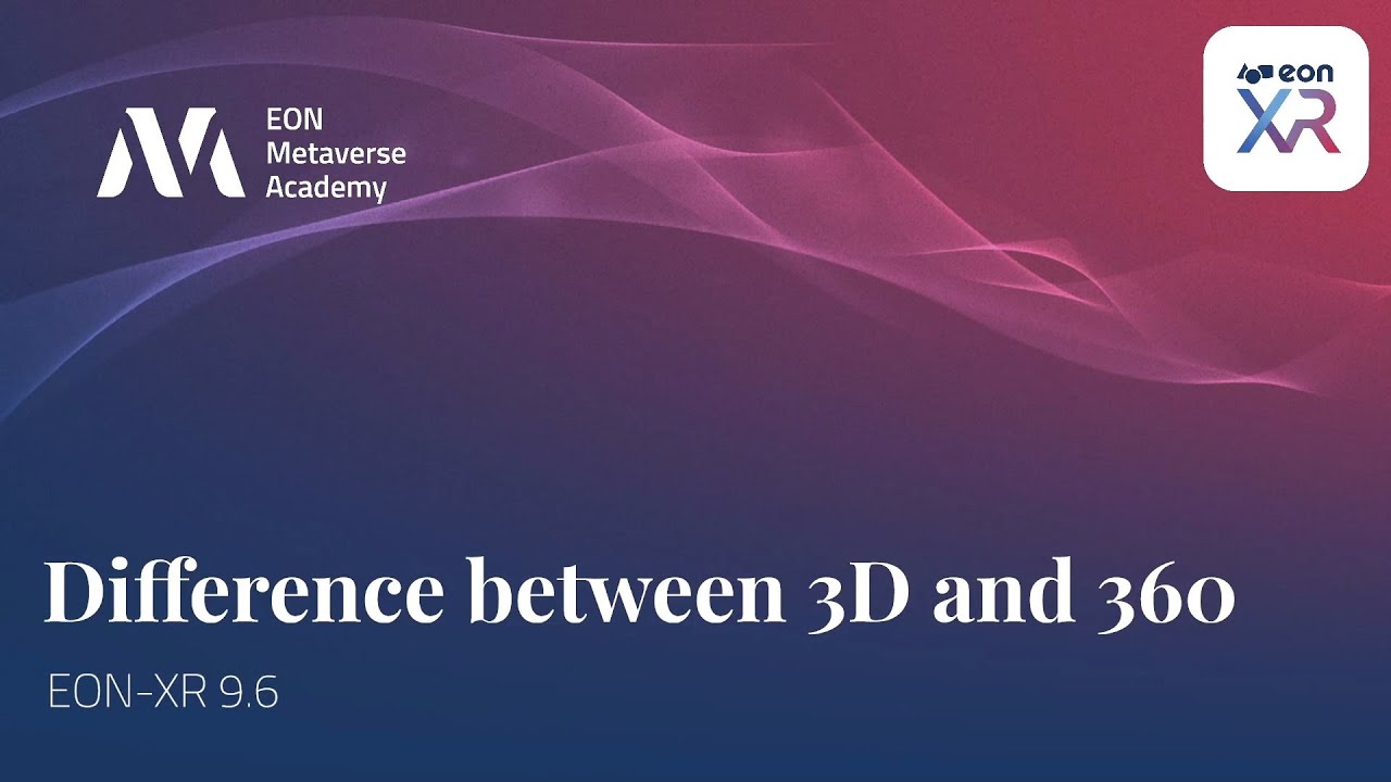 202 Eon Xr Difference Between 3d And 360 Youtube
