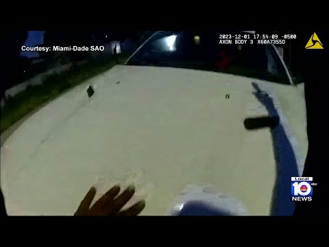 Bodycam Footage Shows Miami Dade Officer Opening Fire On Suspect In Vehicle