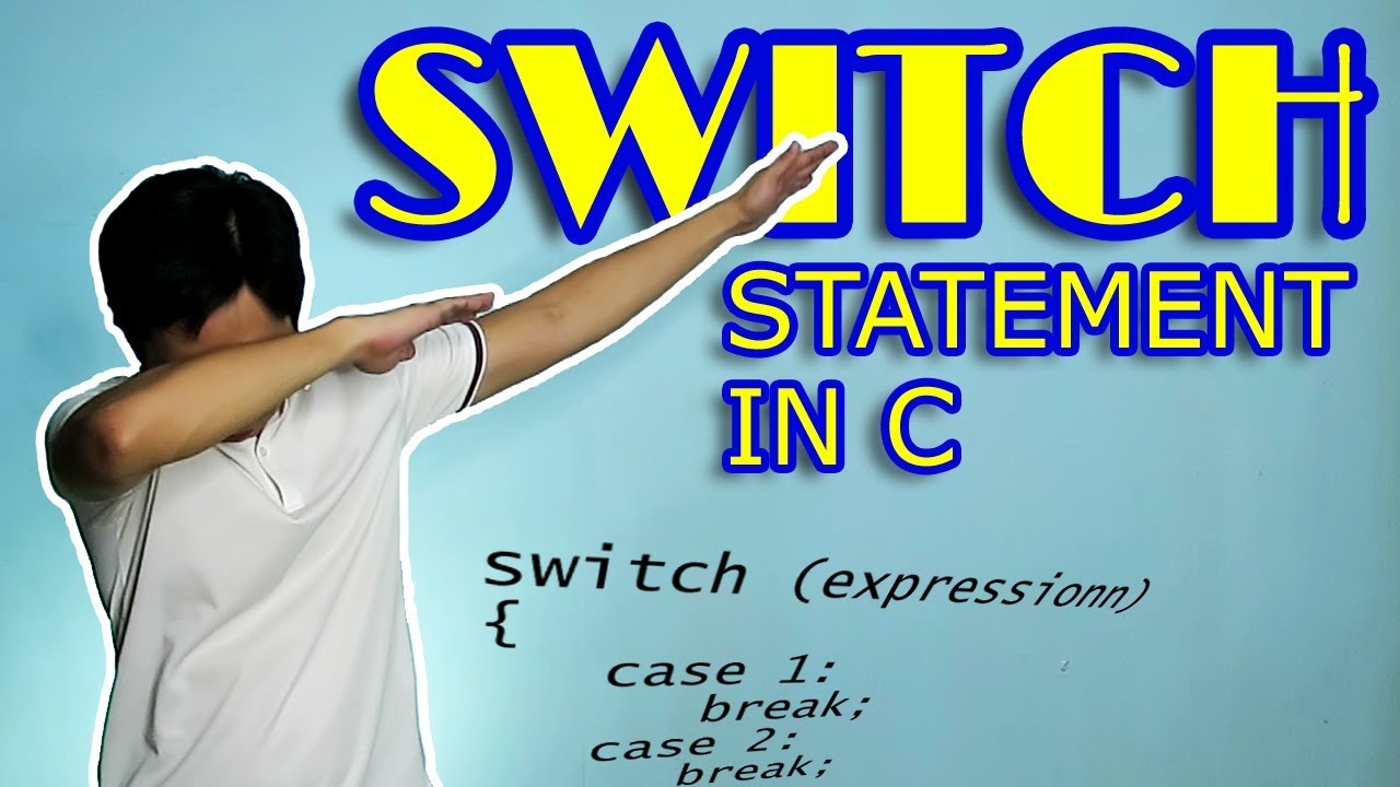 Switch Statement In C Youtube