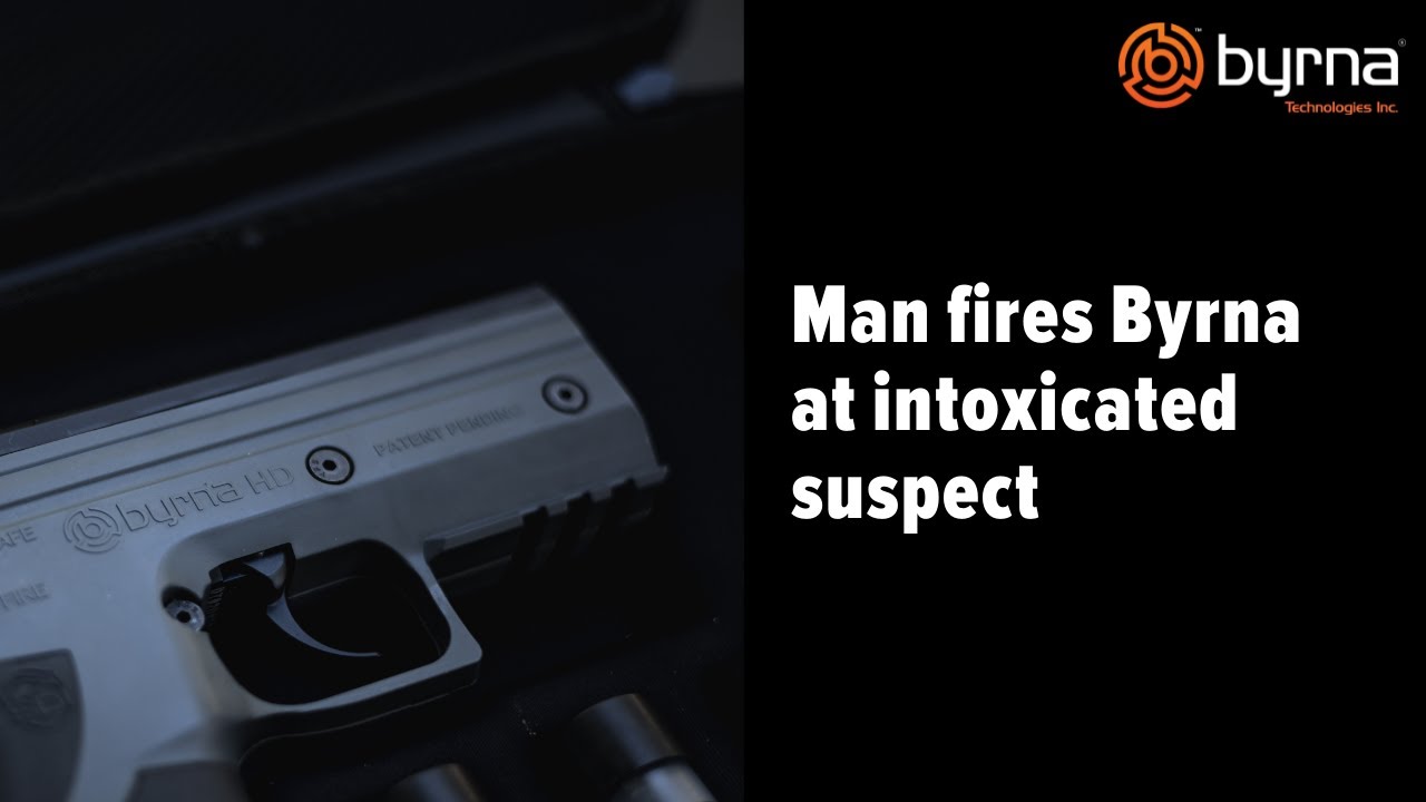 Man Fires Byrna At Intoxicated Suspect Youtube