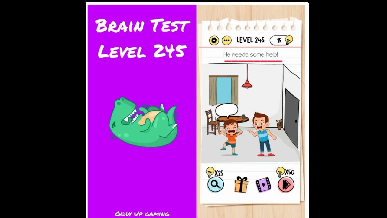 Brain Test Level 245 Answer Youtube