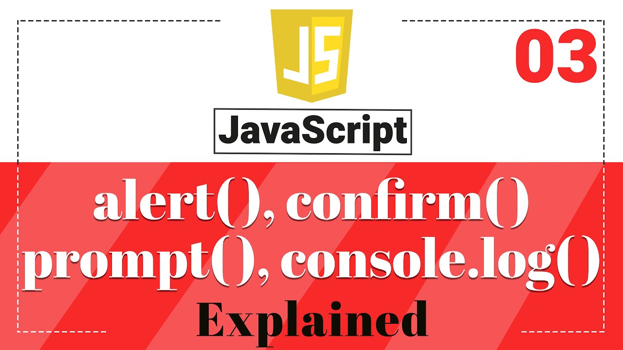 Javascript Methods Alert Prompt Confirm Dialog Boxes Javascript
