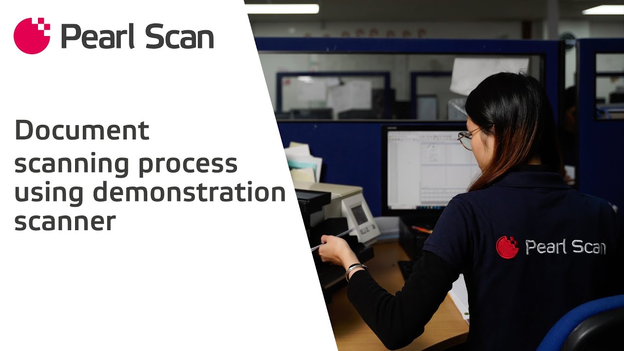 Document Scanning Process Demonstration Youtube