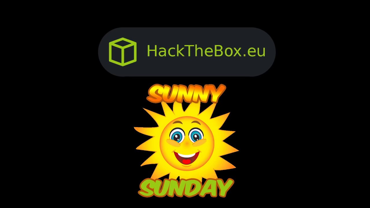 Hackthebox Sunday Youtube