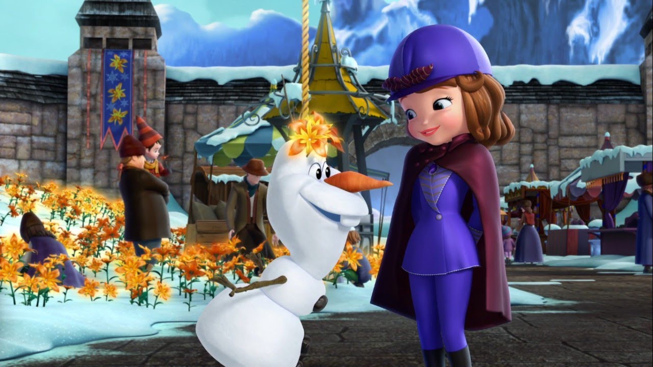 Sofia The First The Secret Library Olaf And The Tale Of Miss Nettle In