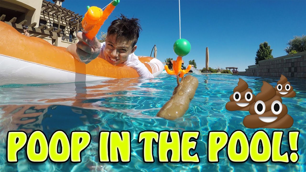 Kid Poop In Pool