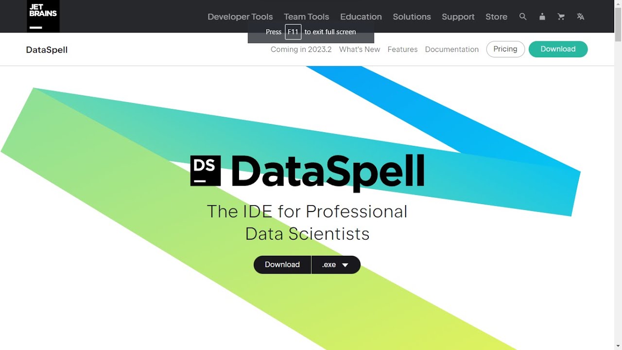 How To Install Dataspell On A Windows Computer Youtube