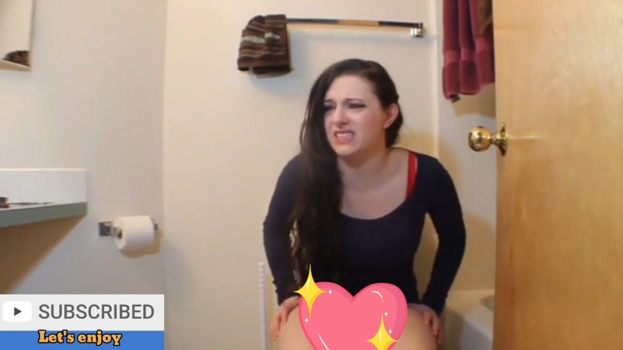 Aurelia Has Diarrhea In The Bathroom Youtube