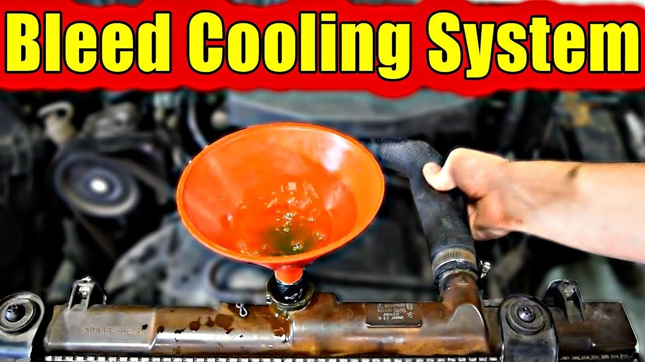 How To Bleed Air From Cooling System