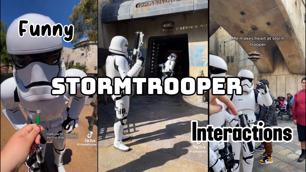 Funny Stormtrooper Interactions Youtube