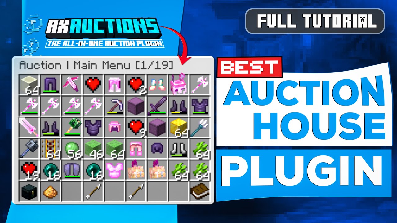 Best Auction House Plugin For Minecraft Axauctions Full Setup Guide