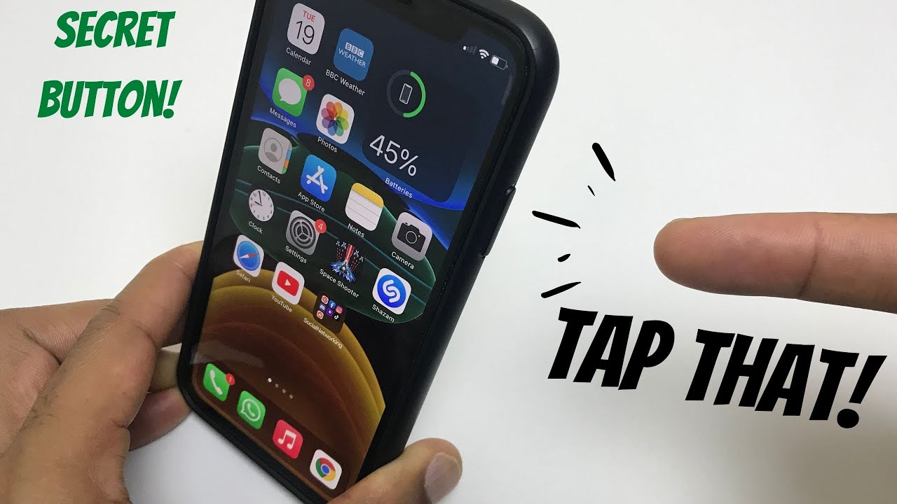 How To Use Secret Iphone Back Button Ios 14 Youtube