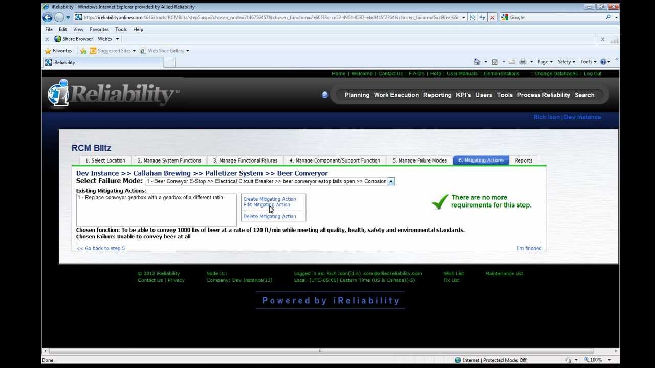 Rcm Blitz Complete Maintenance Module Strategy Virtual Tour Youtube