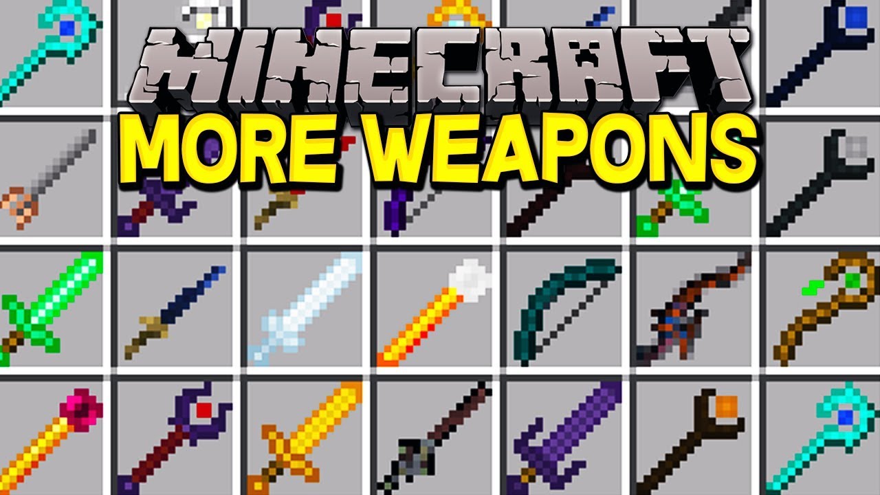 Weapon Mod Minecraft