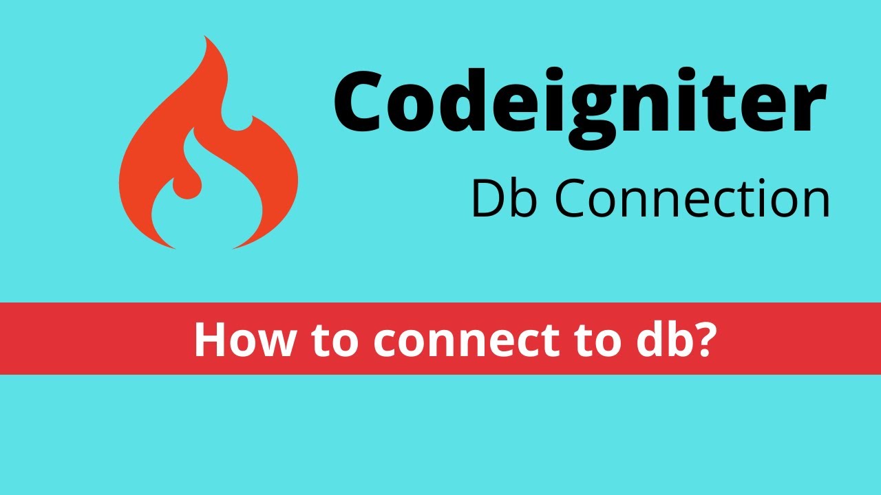 Database Php Codeigniter 3 Tutorial Youtube