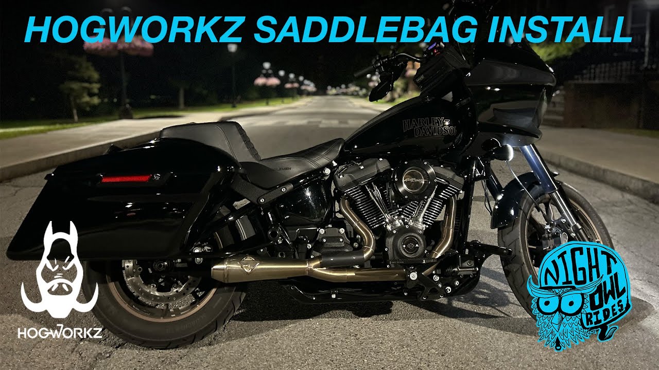 Hogworkz Softail Saddlebag Install Video Youtube