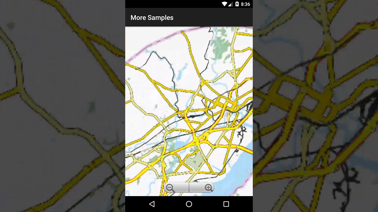 Open Map Demo Application For Osmdroid Maps Forge Adapter Youtube