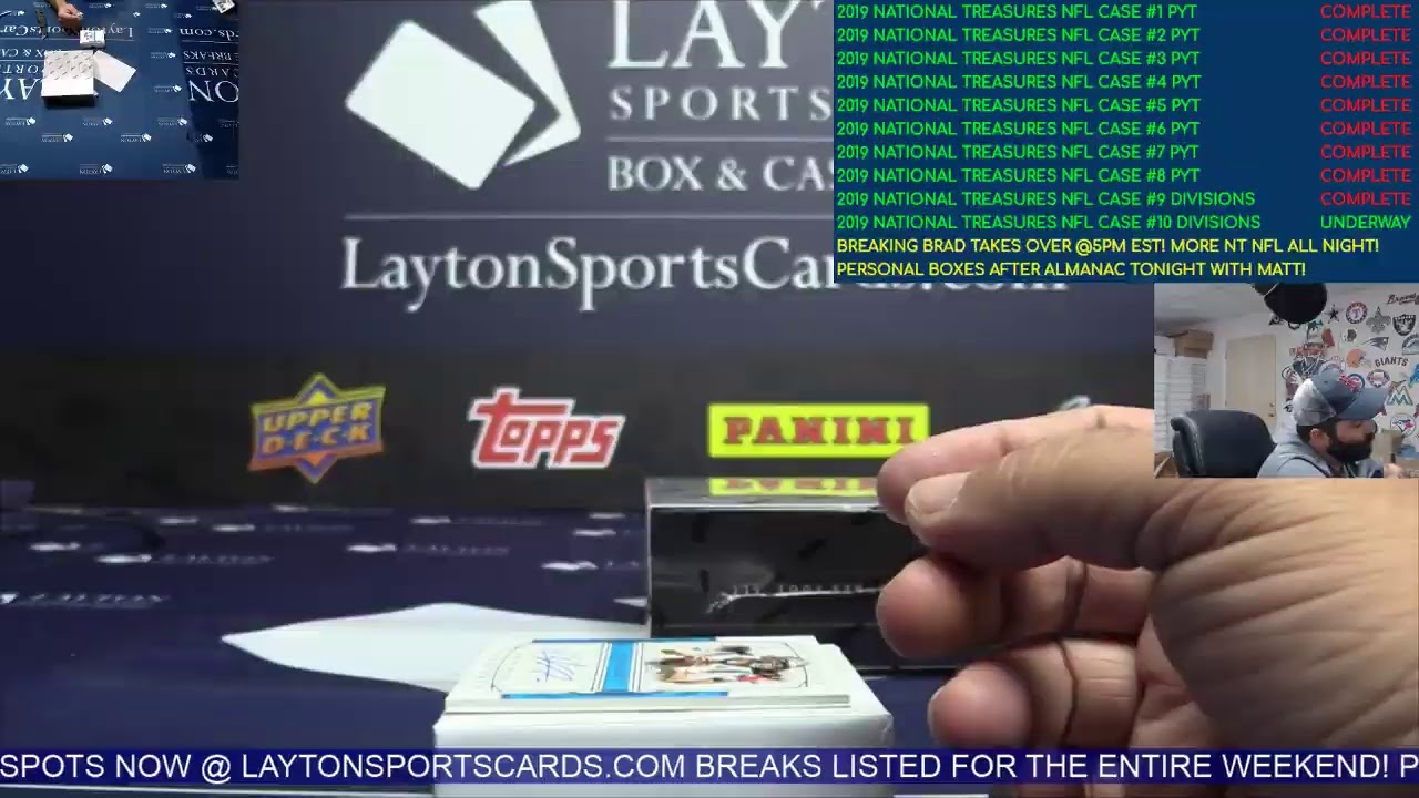 Layton Sports Cards Live Youtube
