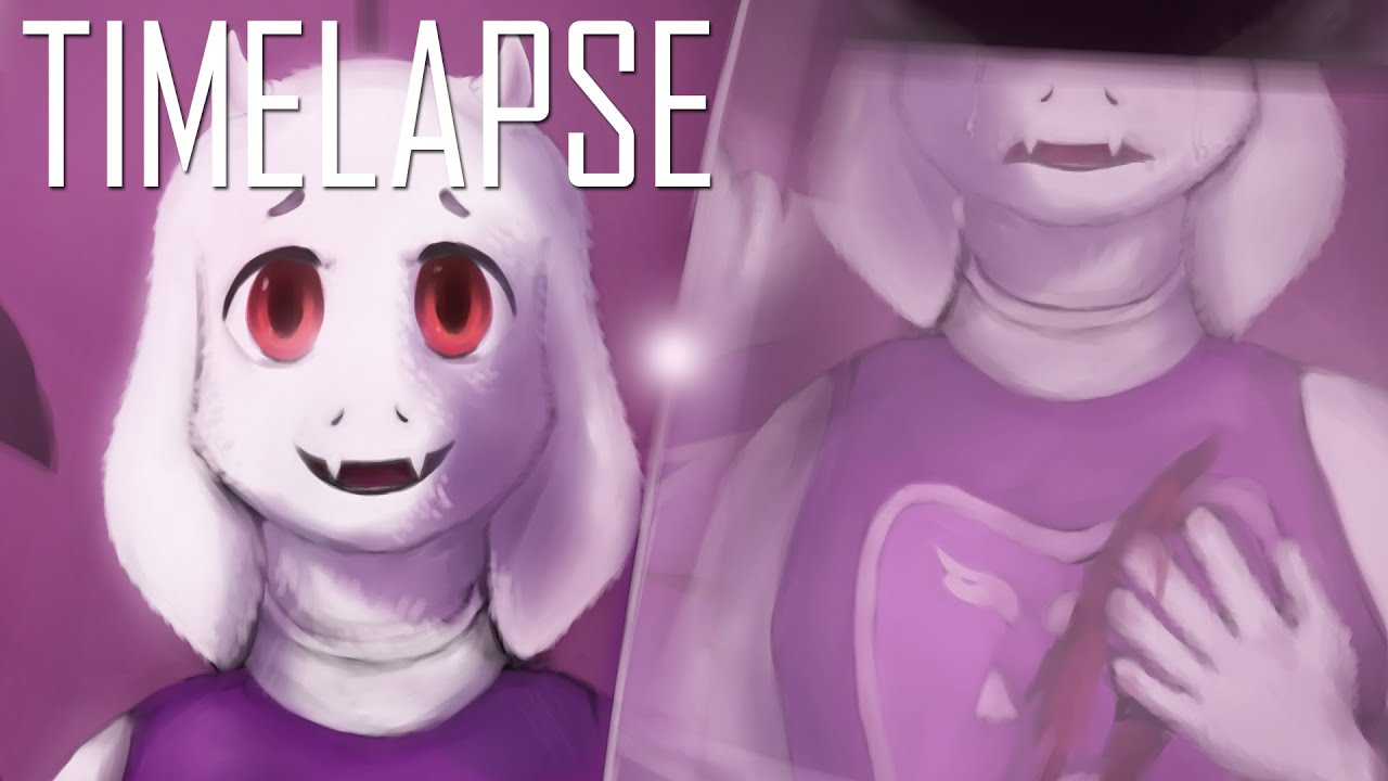 Undertale Speedpaint Toriel Youtube