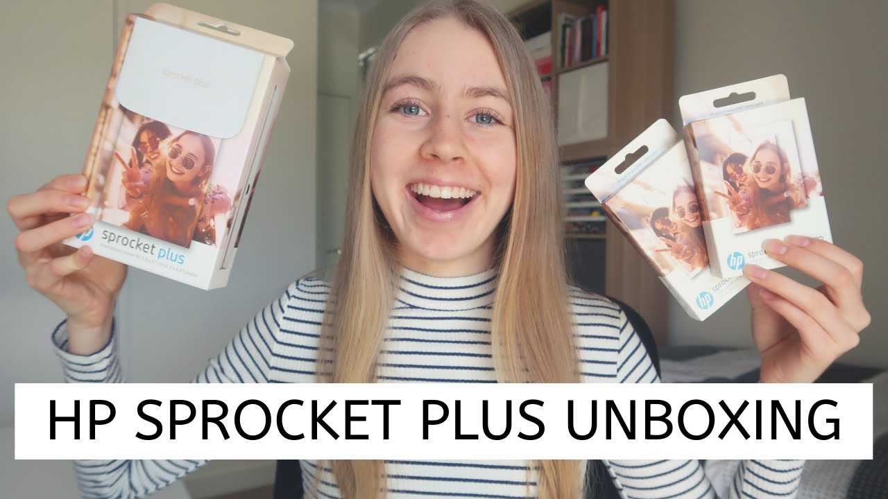 Hp Sprocket Plus Unboxing Review Youtube