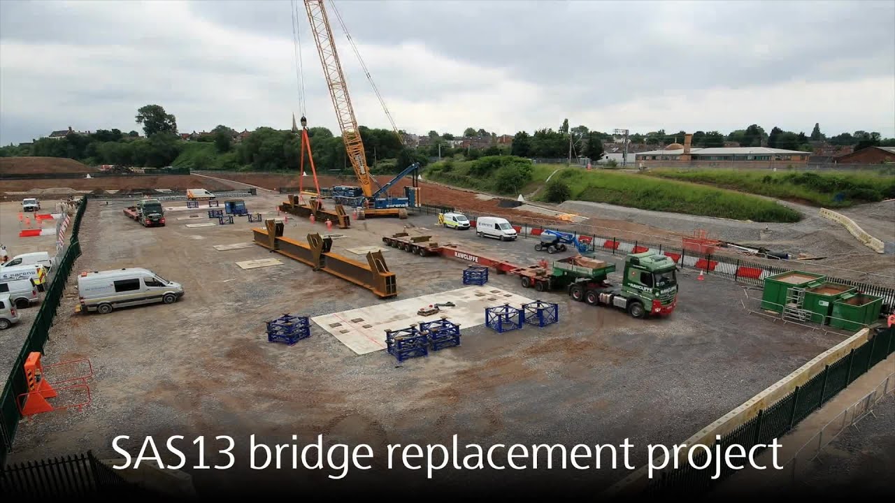 Sas13 Bridge Replacement Project Autumn 2021 Youtube