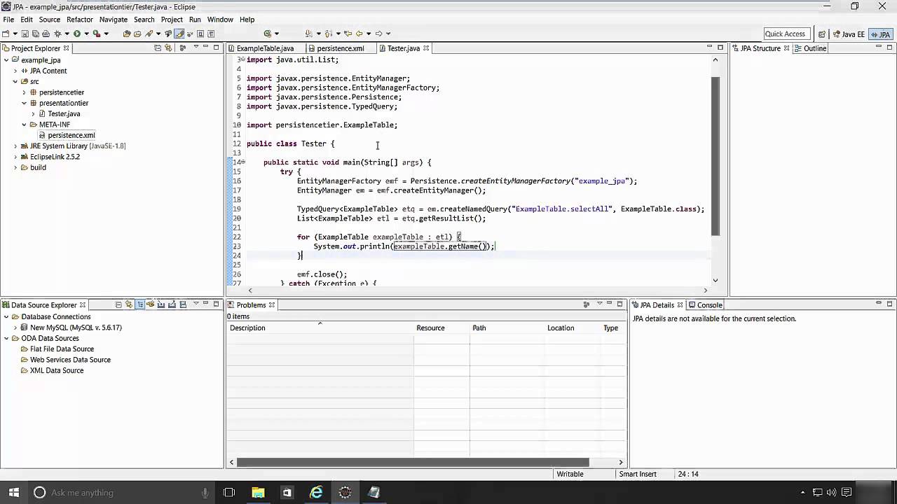 Basic Java Ee 7 Youtube