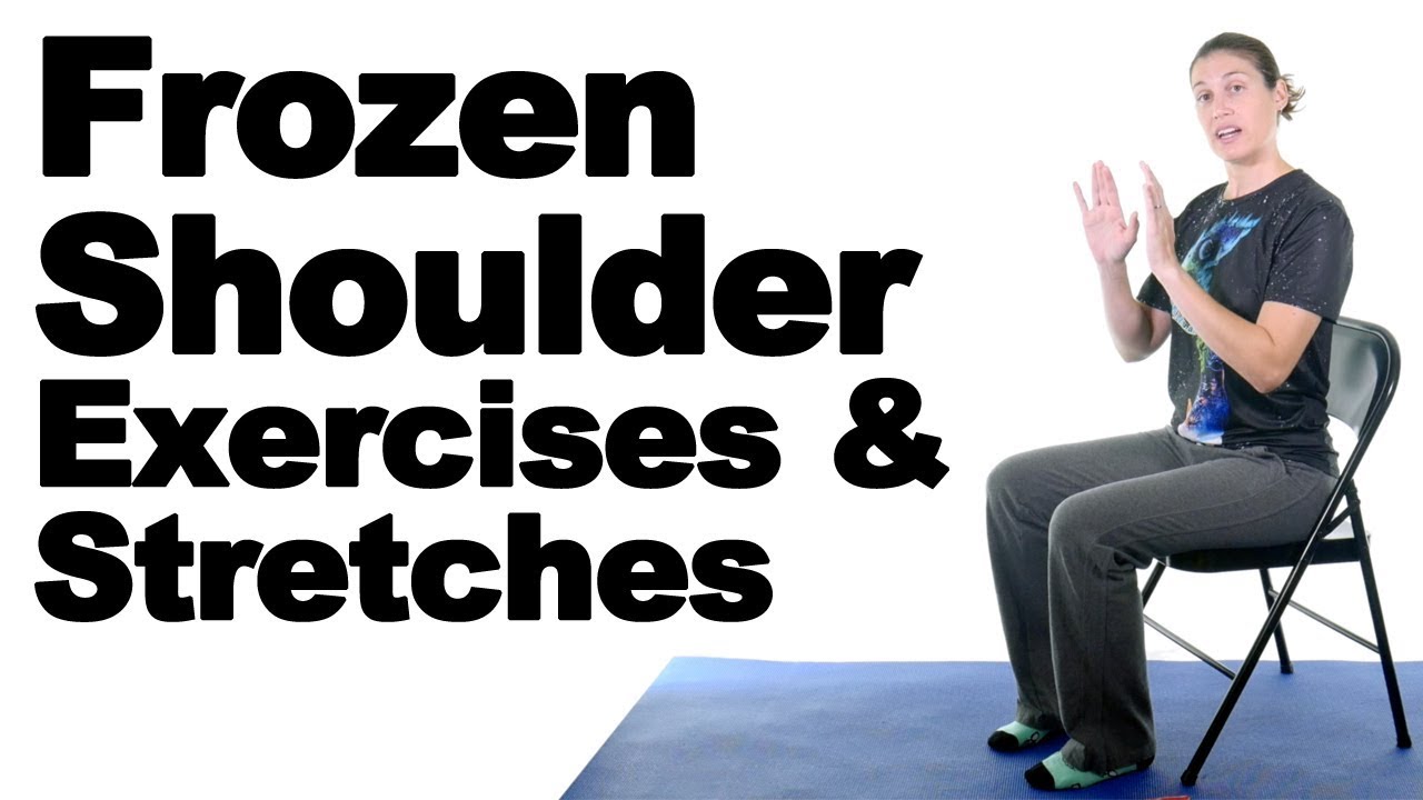 7 Best Frozen Shoulder Exercises Stretches Ask Doctor Jo Youtube