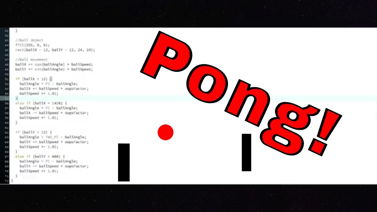 Java Pong Game Tutorial At Tillie Burrell Blog