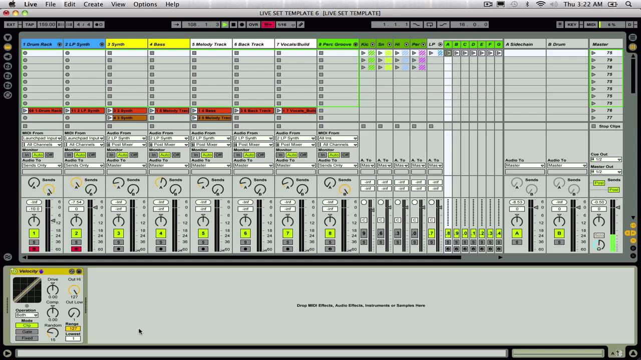Ableton Live Tutorial Chord Structures Youtube