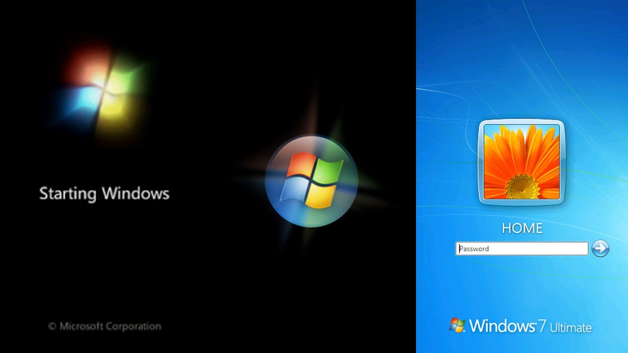 Windows 7 Startup Screen Gif