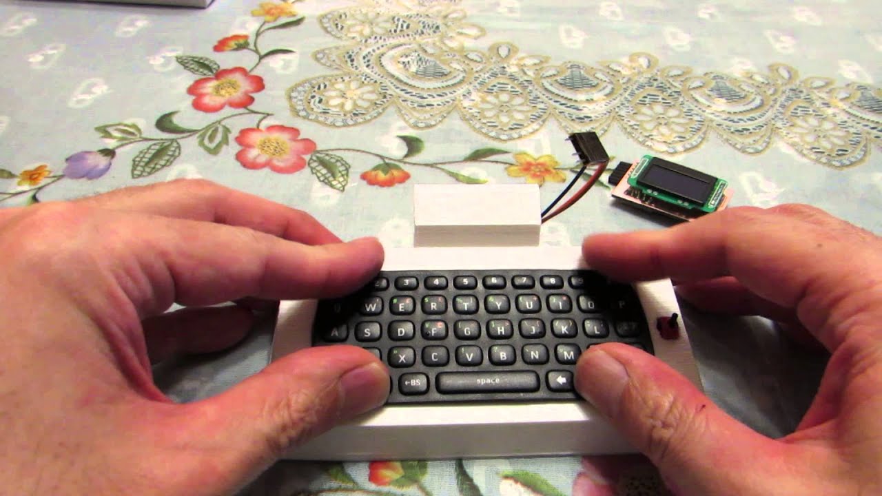 Really Tiny Tinybasic Computer Is Completed Youtube