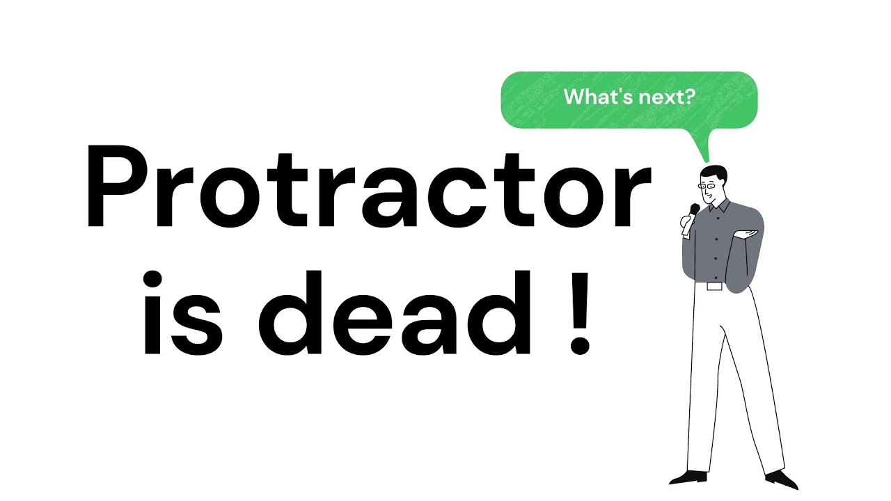 Protractor Framework Deprecated At Brenda Ferri Blog