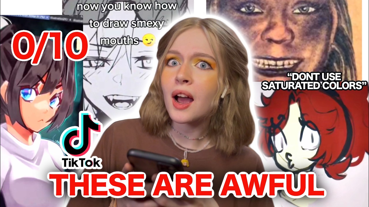 The Worst Art Advice I Ve Ever Seen Youtube