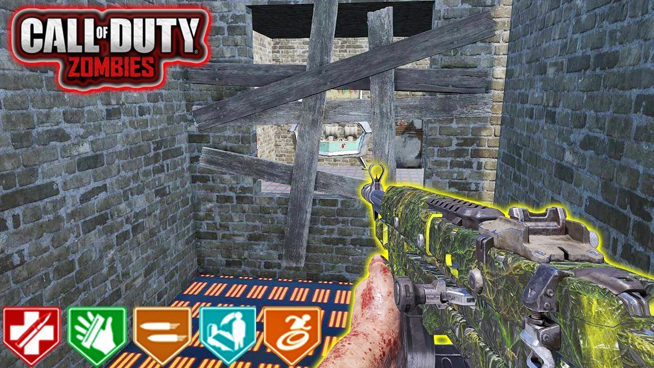 World S Smallest Zombie Map Cod Custom Zombies Youtube