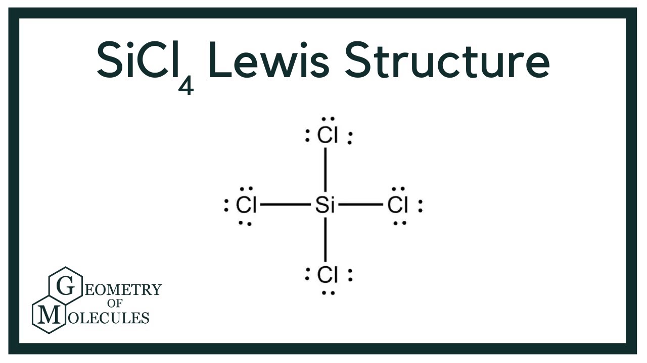 Estructura De Lewis De Sicl4
